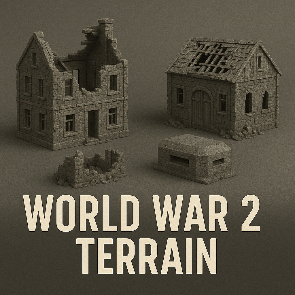 World War 2 Terrain – 3dprintstudio