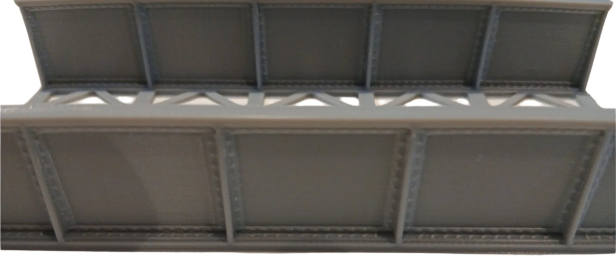 Bridge Girders for Model Railway Single Track Bridge 00 Gauge Sides ...