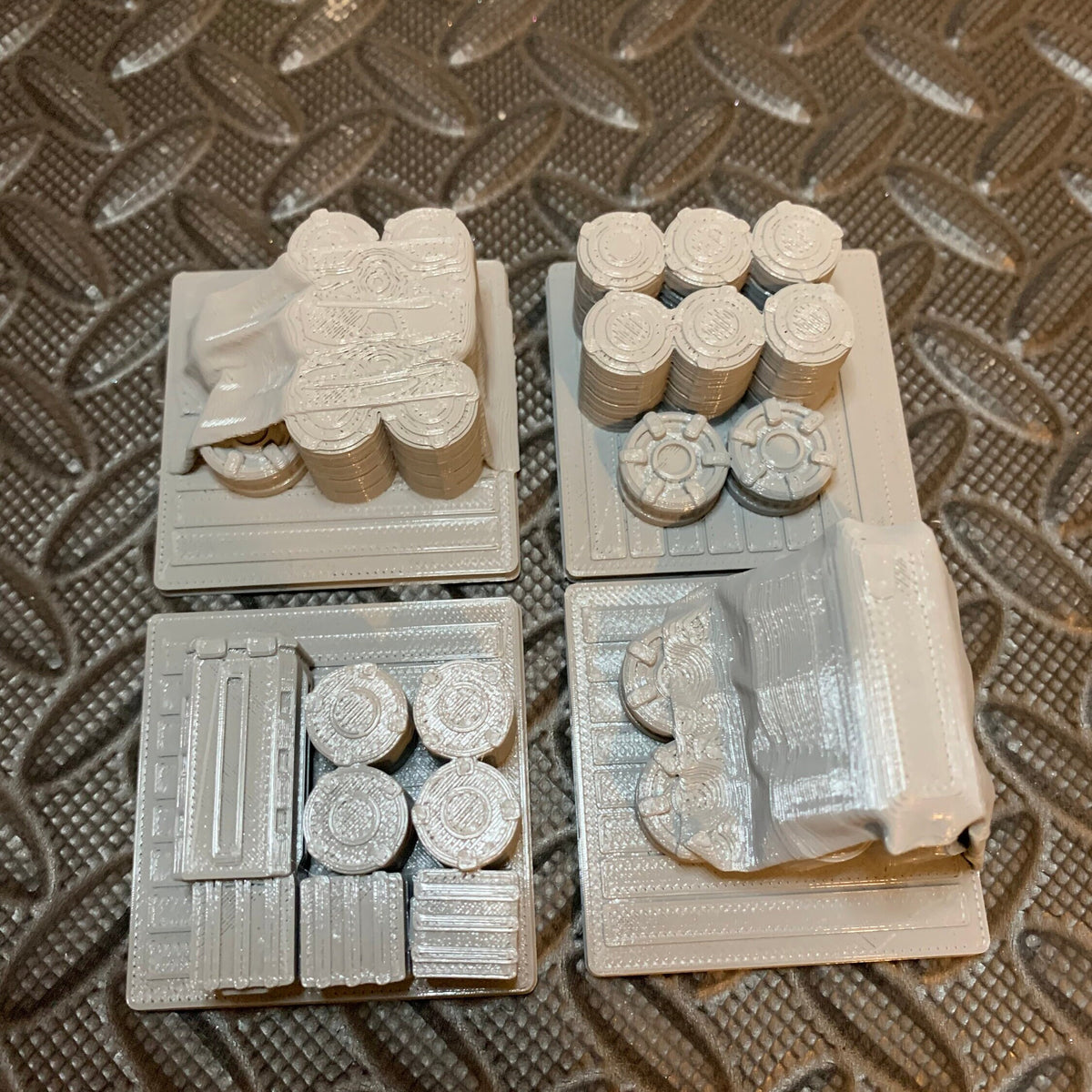 Tycho Starport Cargo Crates Barrels Containers Terrain Scenery SciFi W ...