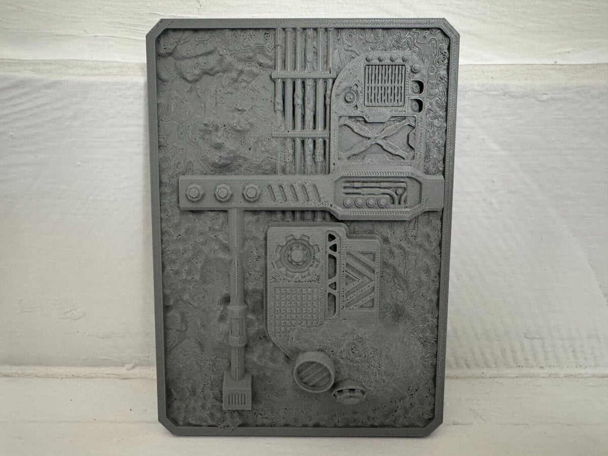 Industrial Dry Brush Texture Palette For Miniature Painting Table Top