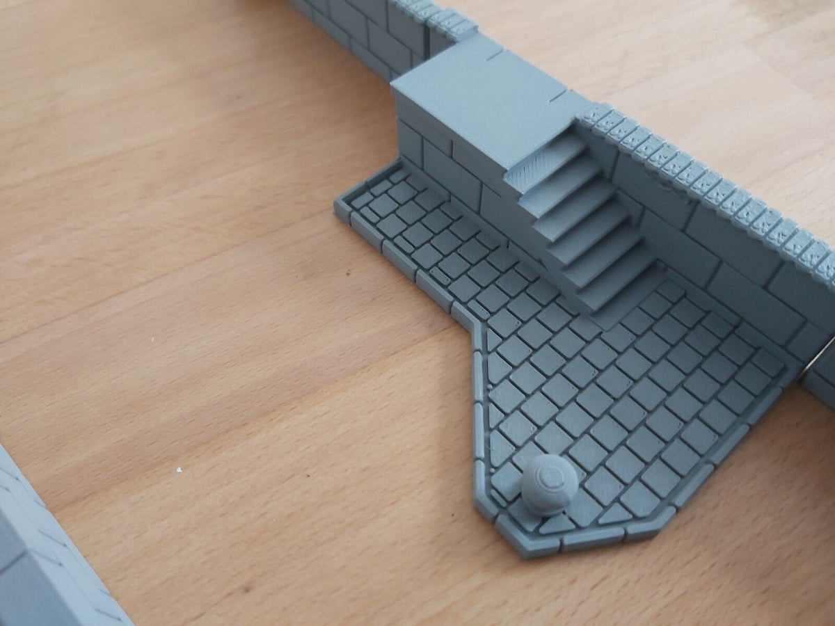 28mm Dock Walls Dock Gate Sets River Gates Wargaming Moving Gates ...