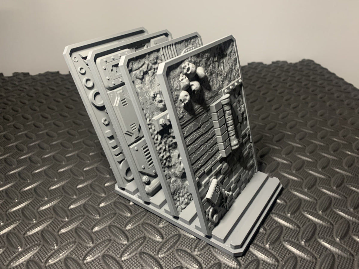 Texture Palette for Dry Brushing Fantasy Sci-Fi Industrial 3D Printed ...