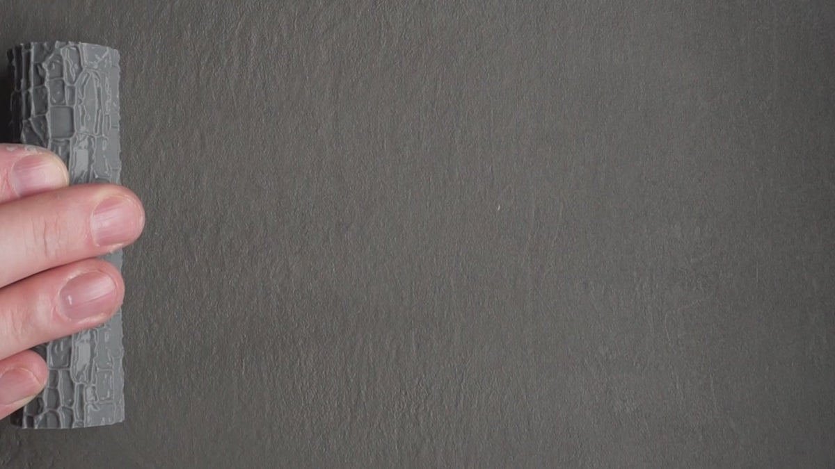 Clay Polymer Texture Roller Wargaming Base Detail Roller Concrete Patt ...