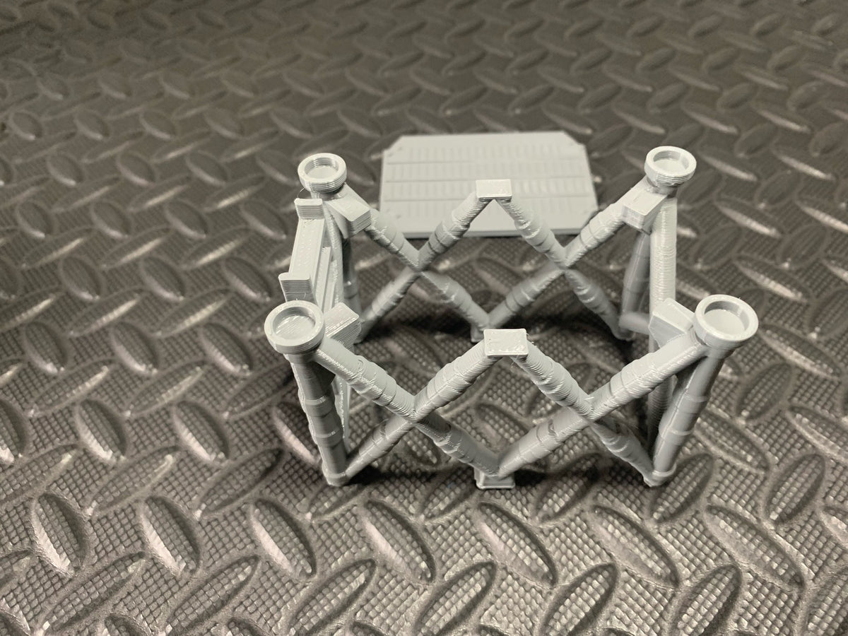 Scaffolding Frame and Platform Construction Scenery Terrain 28mm 3D Pr ...