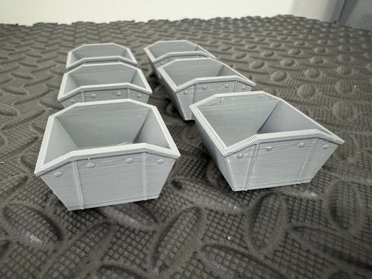 OO Gauge Building Skips Construction Roadworks Scenery Scatter Terrain ...