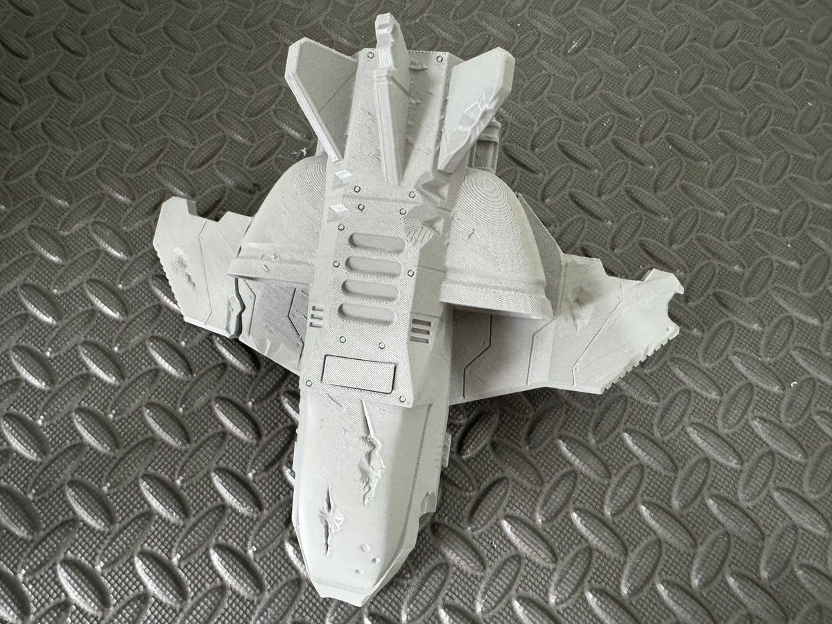 Crashed Space Shuttle Starship Spaceship - Sci-Fi Scatter Terrain - Ta ...