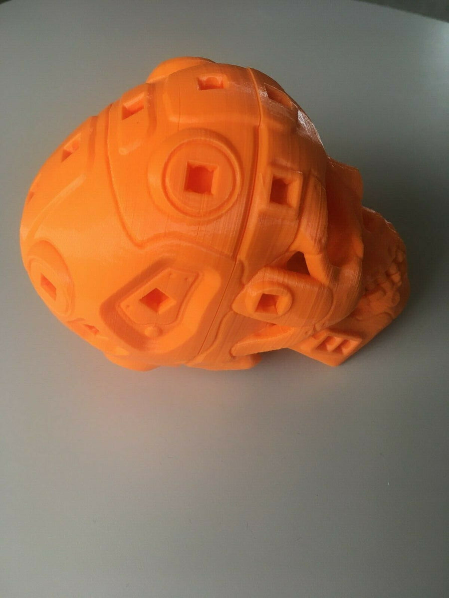 Human Cyborg Skull Model Moving Jaw Bones 3d Printed Pick Your Colour ...